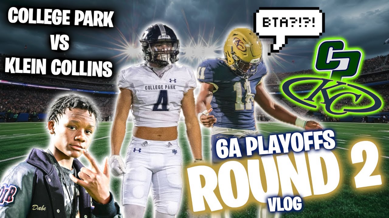 BTA! 50 PT WIN! | Klein Collins vs. College Park | 6A Playoffs Round 2 ...