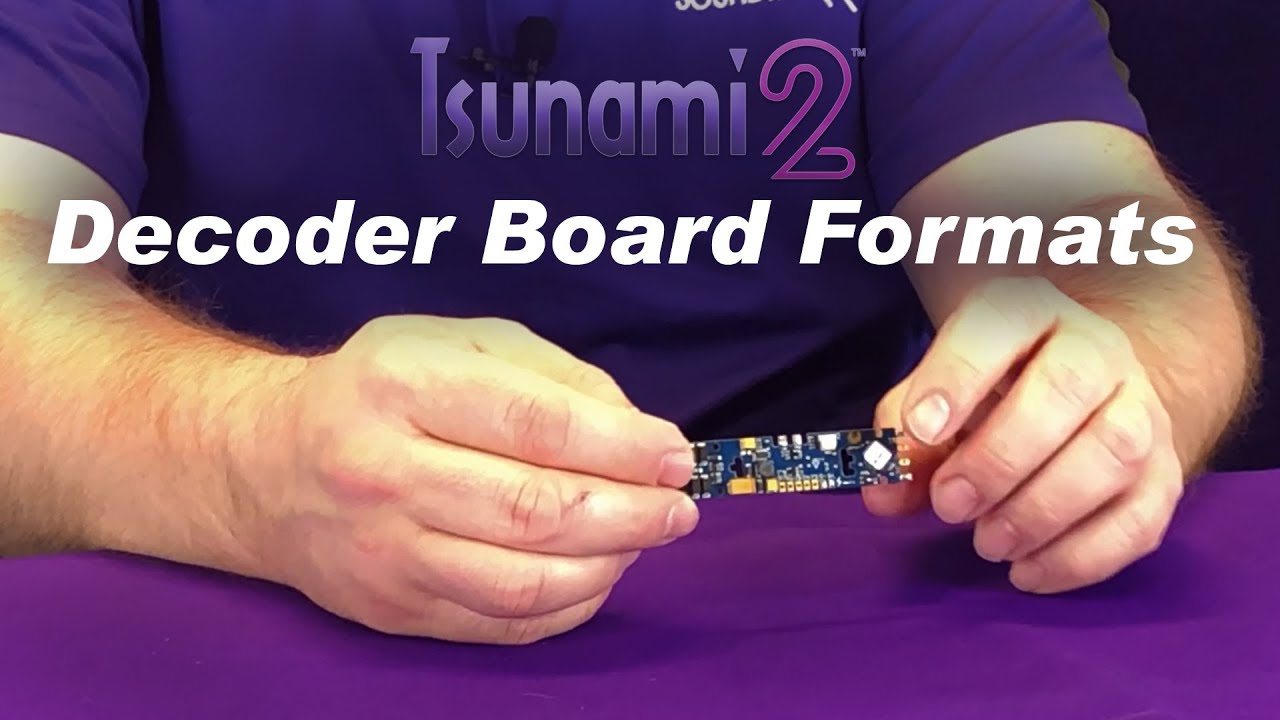 Tsunami2 Decoder Formats - YouTube