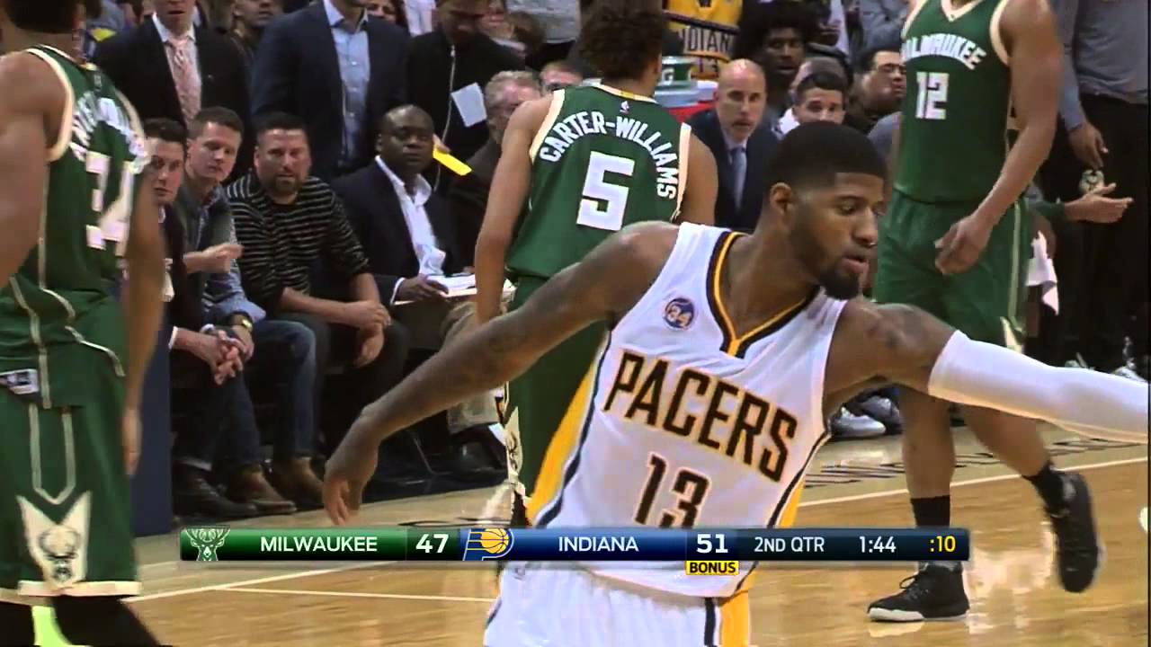 Paul George Full Game Highlight VS Milwaukee Bucks (20Points,7Rebounds ...