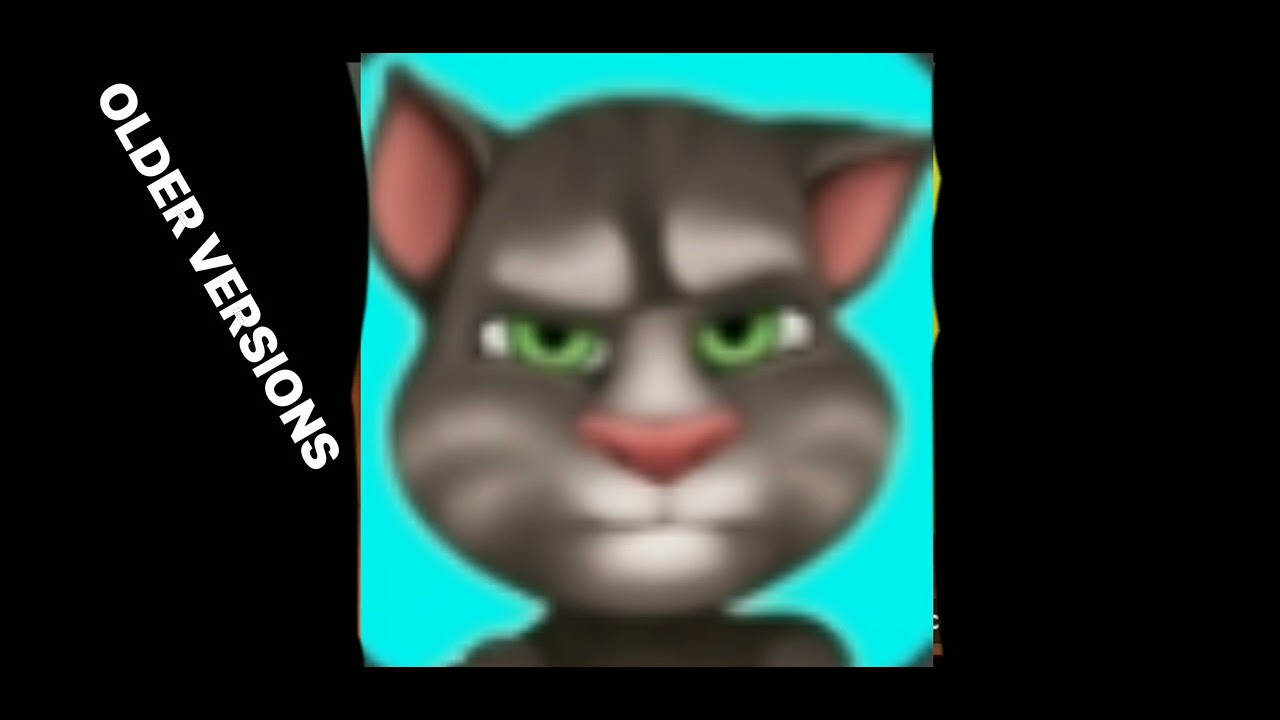 Older versions of my talking tom happy face - YouTube