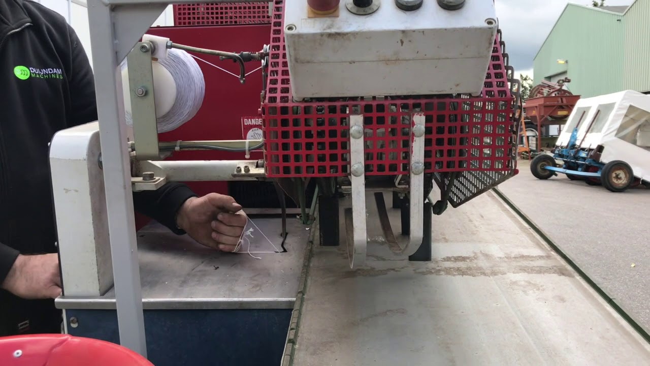 Testing: BTM 124 harvesting machine - YouTube