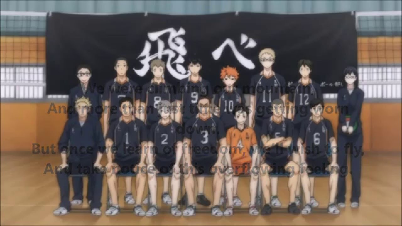 Haikyuu se2 ending full eng sub - YouTube
