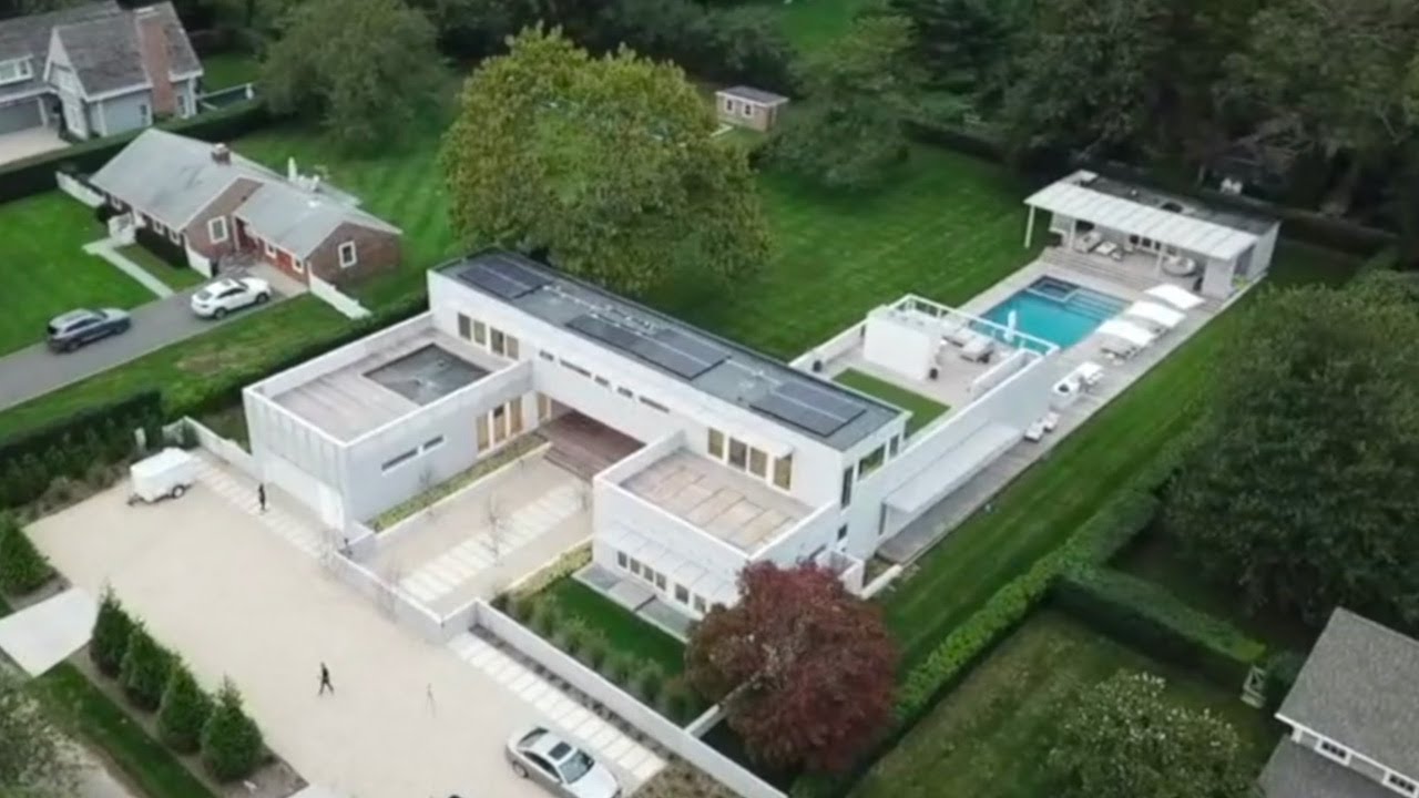 A Modular Prefab House Built Into A Beautiful Landscape - YouTube
