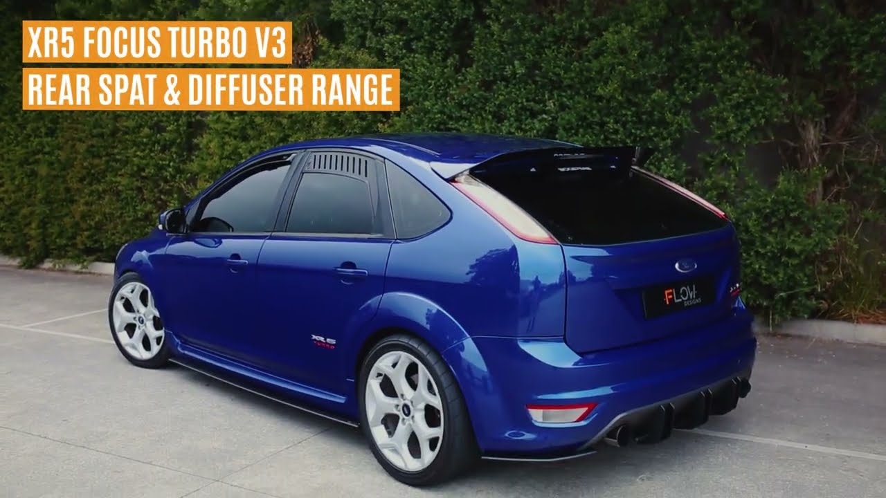 Ford XR5 Focus Turbo V3 Rear Spat & Diffuser Range - YouTube