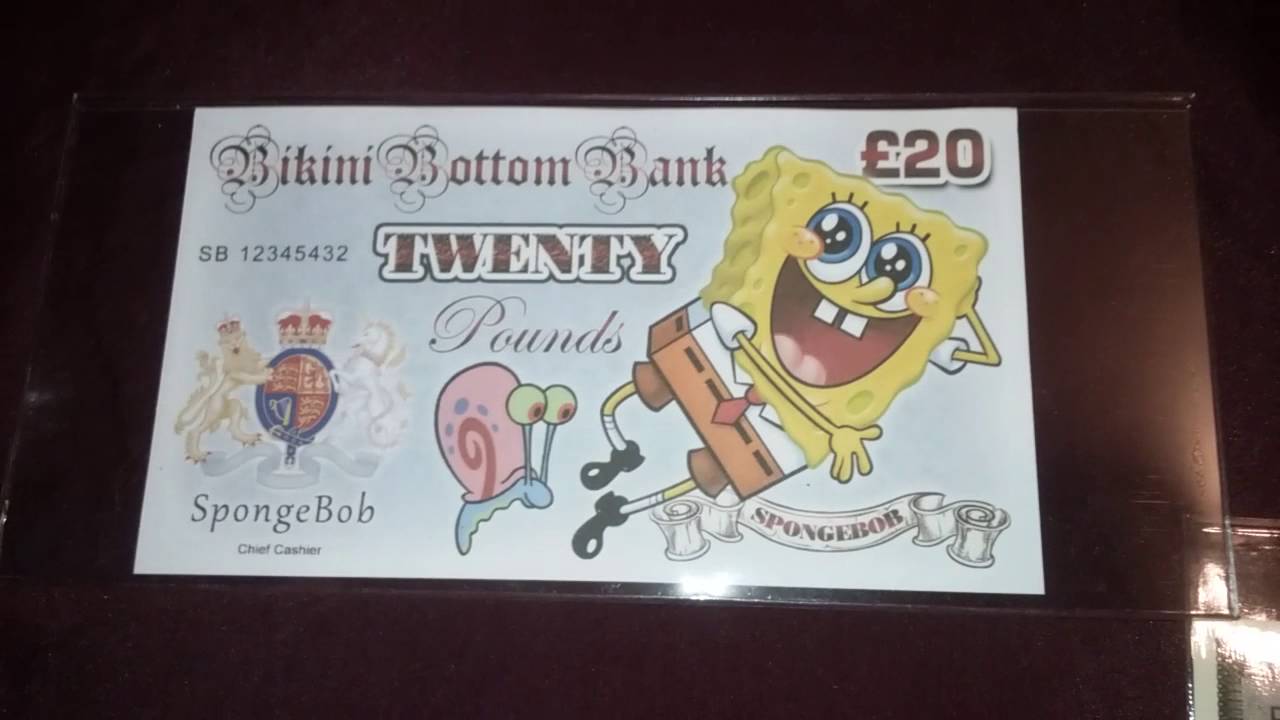 These six novelty bank notes - YouTube