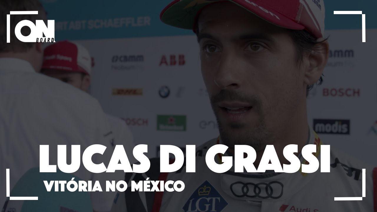 Lucas di Grassi fala da sua vitória no México - YouTube
