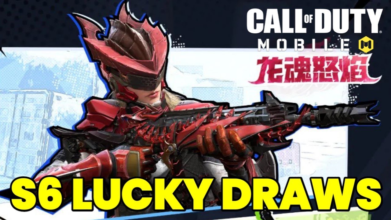 ALL LUCKY DRAWS IN SEASON 6 OF COD MOBILE - YouTube