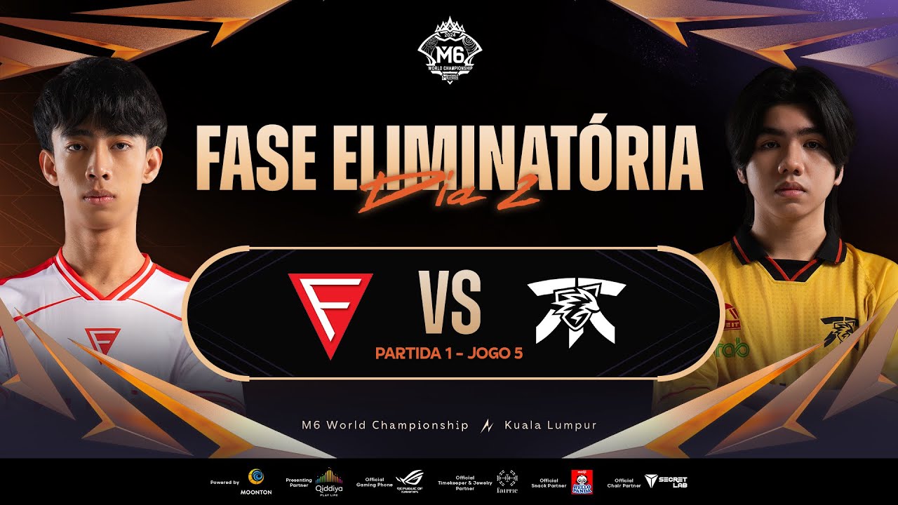 M6 Playoffs Dia 2 | FALCON ESPORTS x FNATIC ONIC PH | Jogo 5 - YouTube