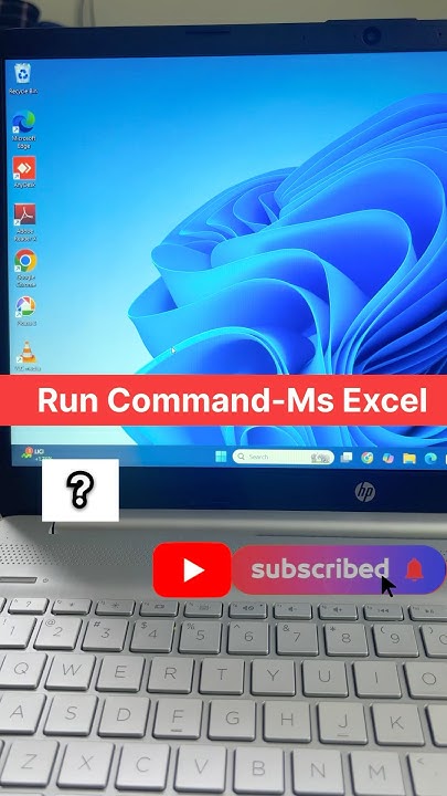 how to open Microsoft excel using run command? how to open run command #shorts #msword #excel # ...