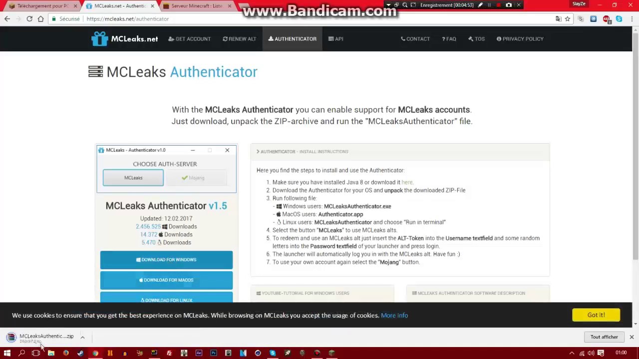 [TUTO] Comment Avoir Minecraft Premium Gratuitement (McLeaks) 2017 ...