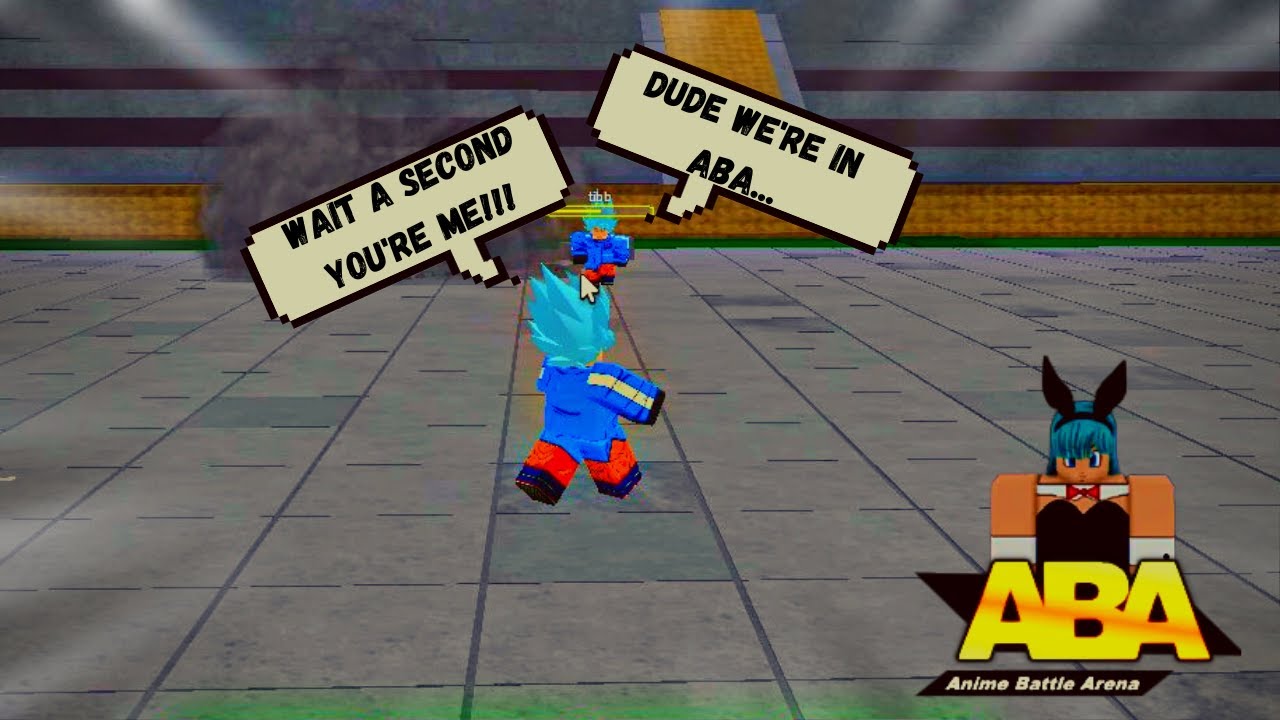 WHAT If Super Saiyan BLUE GOKU Was In ABA..? - YouTube