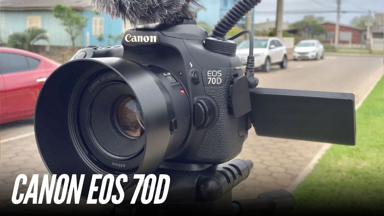 Canon 70D - Minha Câmera Nova - Review Completo - YouTube