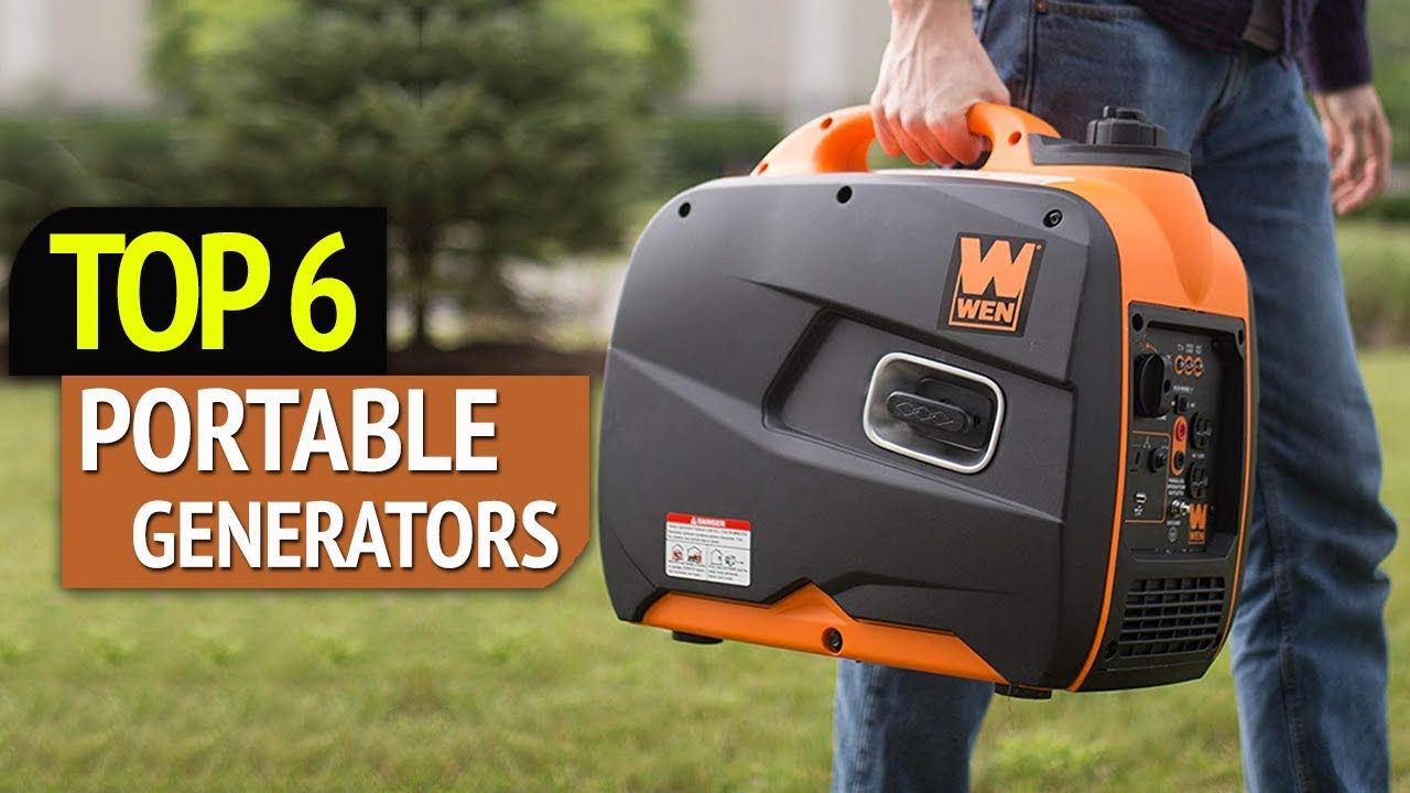 TOP 6: Best Portable Generators - YouTube