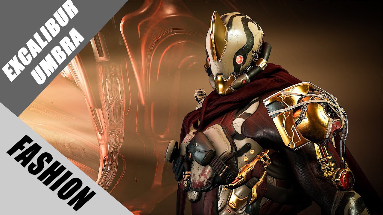 Warframe | Fashion Frame | Excalibur Umbra : Veil Slayer - YouTube