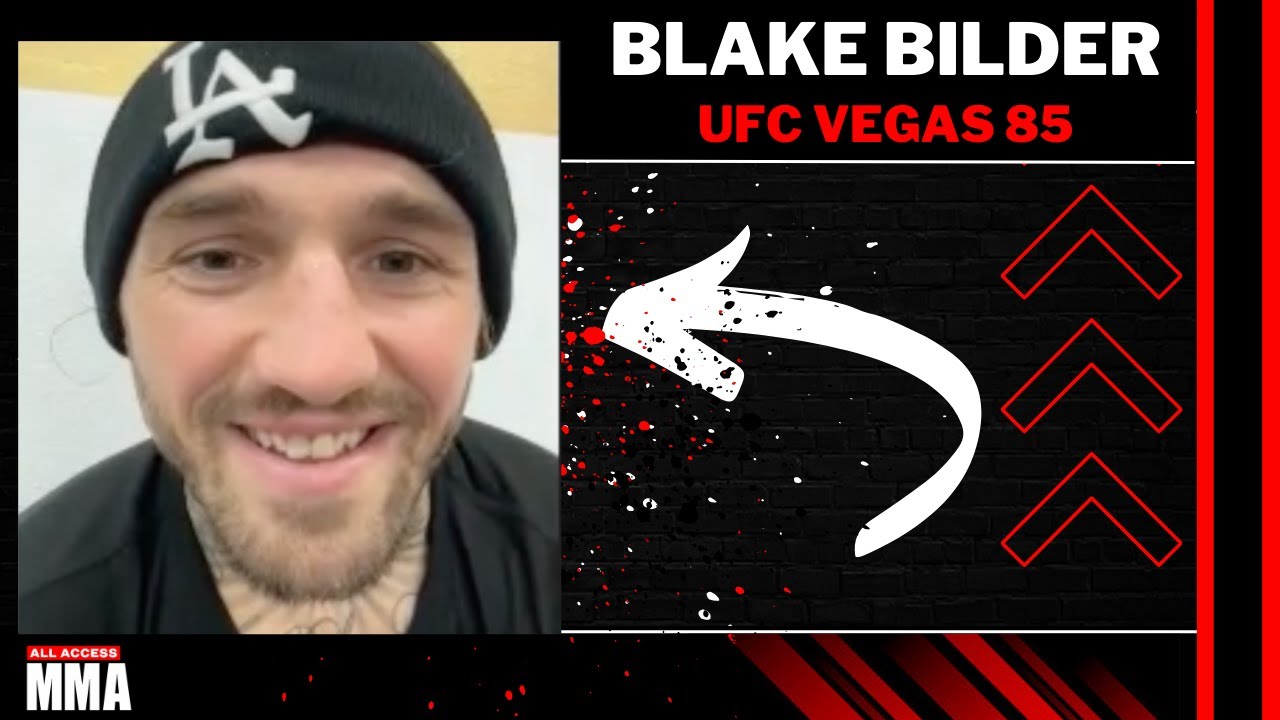 Blake Bilder talks UFC Vegas 85 fight with Jeong Yeong Lee. - YouTube