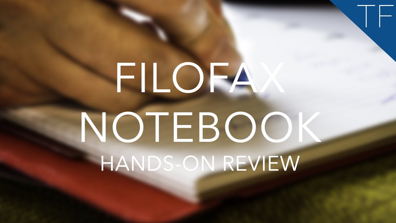 Filofax Notebook : Full Review - YouTube