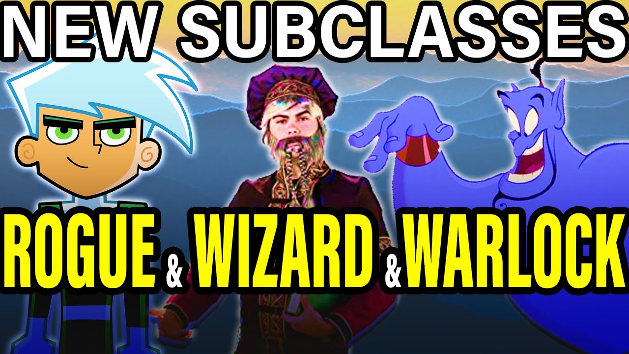 Davvy Talks About the NEW Rogue, Warlock, and Wizard Subclasses! - YouTube