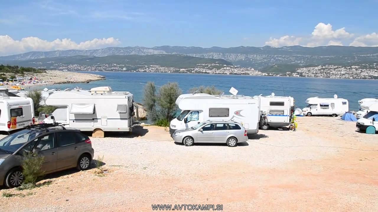 Camp site Tiha - Silo - island Krk - camping Croatia - YouTube