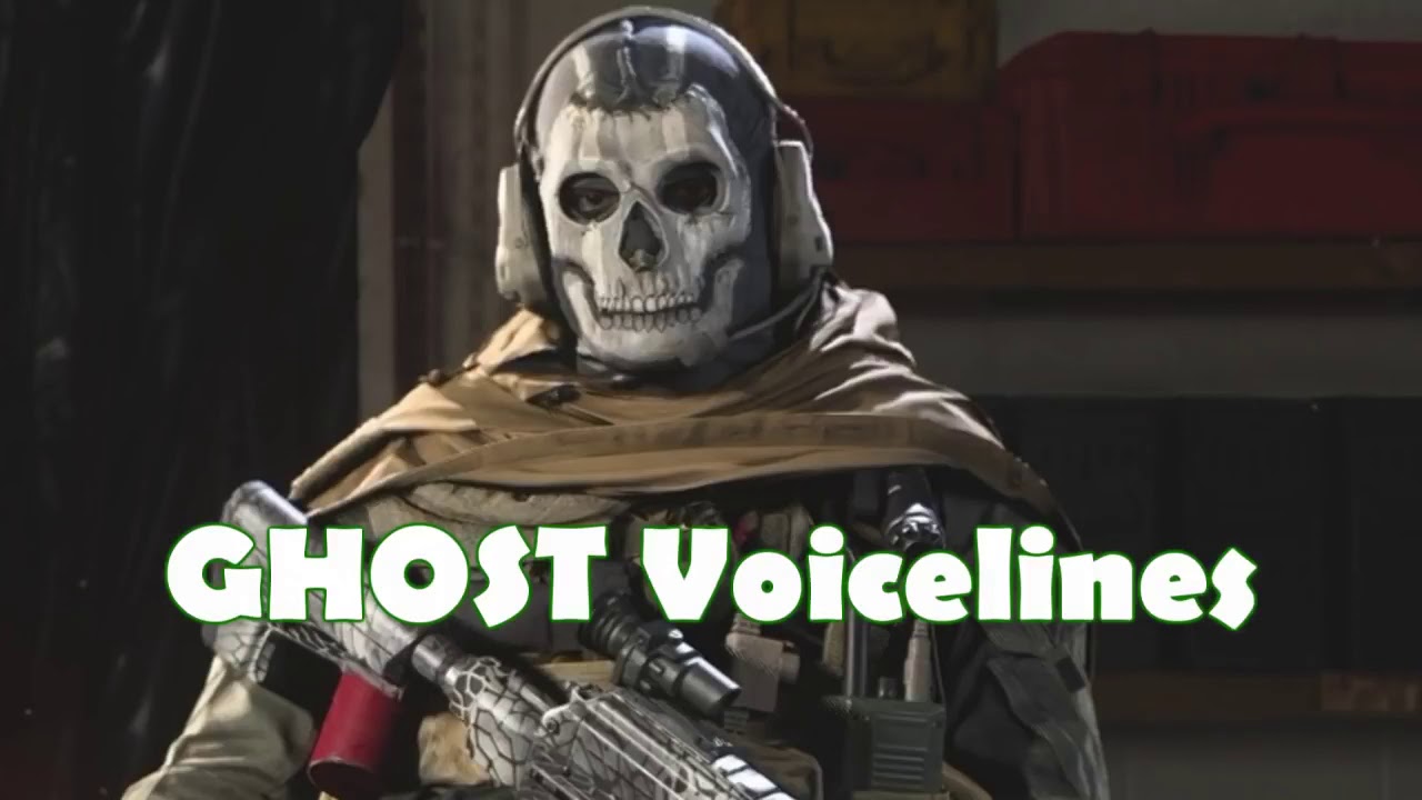 Call of Duty: Modern Warfare - Operator "Ghost" Voicelines - YouTube
