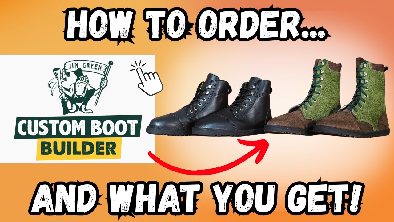 Jim Green Custom Boot Guide AND RESULTS... How To Order Jim Green ...