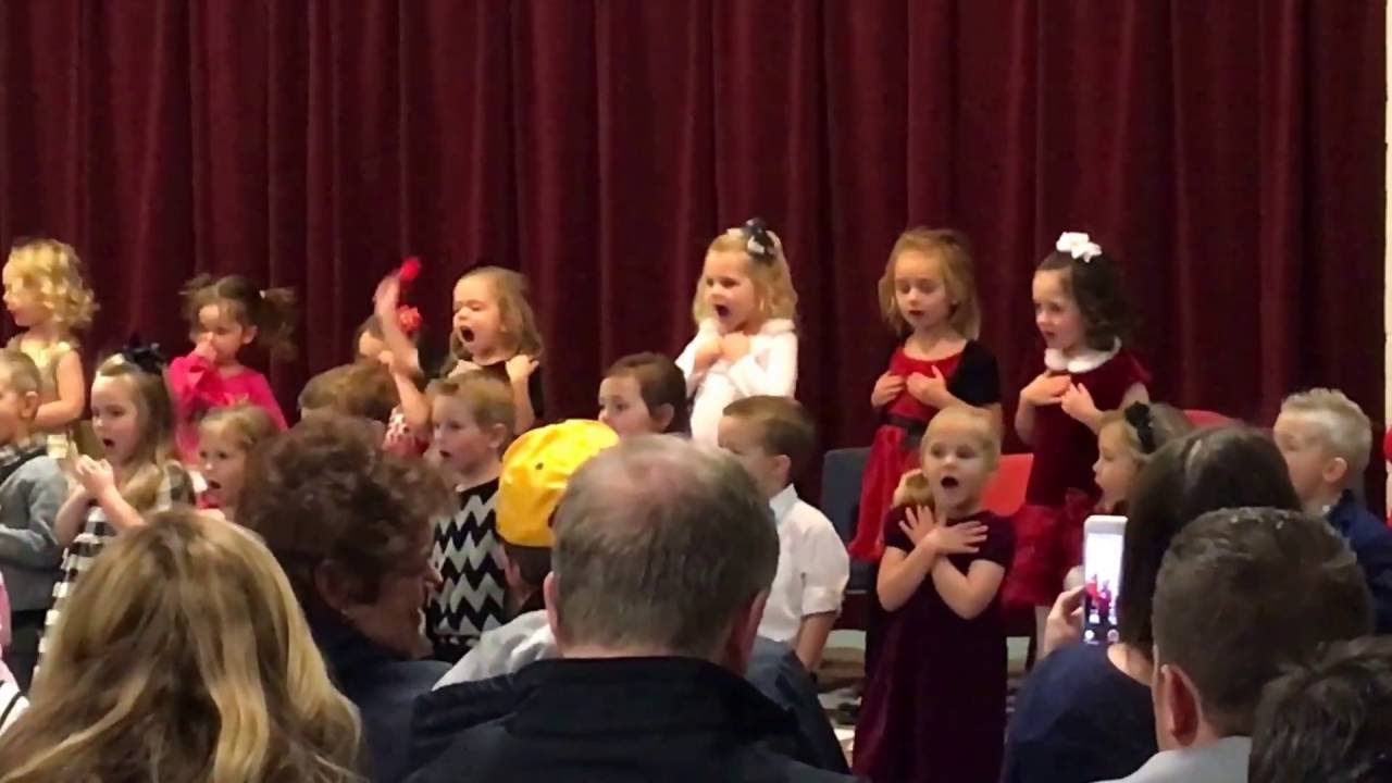 Preschool Christmas Program 2016 - YouTube