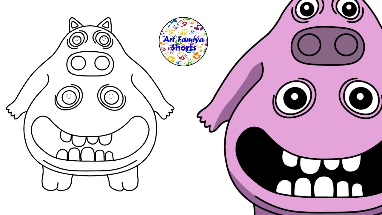 Sketch CHEF PIGSTER Sketch Drawing | CHEF PIGSTER Drawing Easy | Garten ...