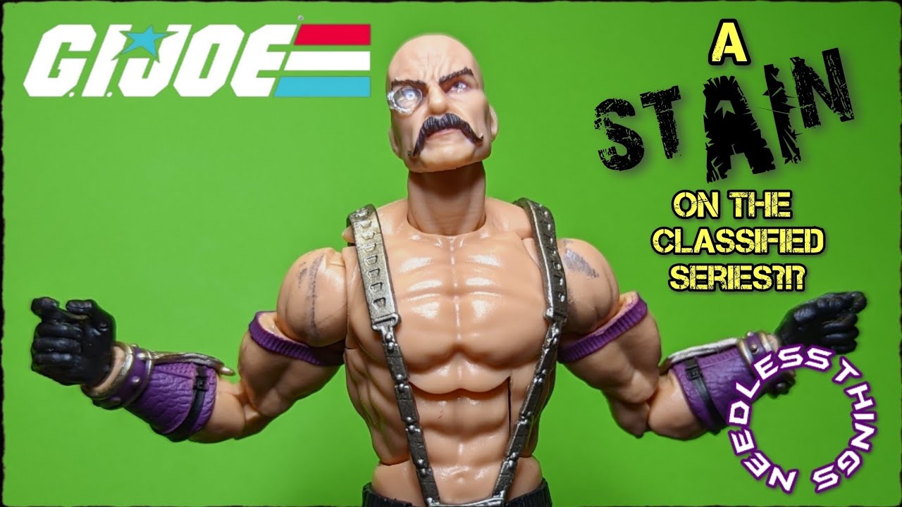 GI Joe Classified Series Dr. Mindbender Needless Unboxing - YouTube
