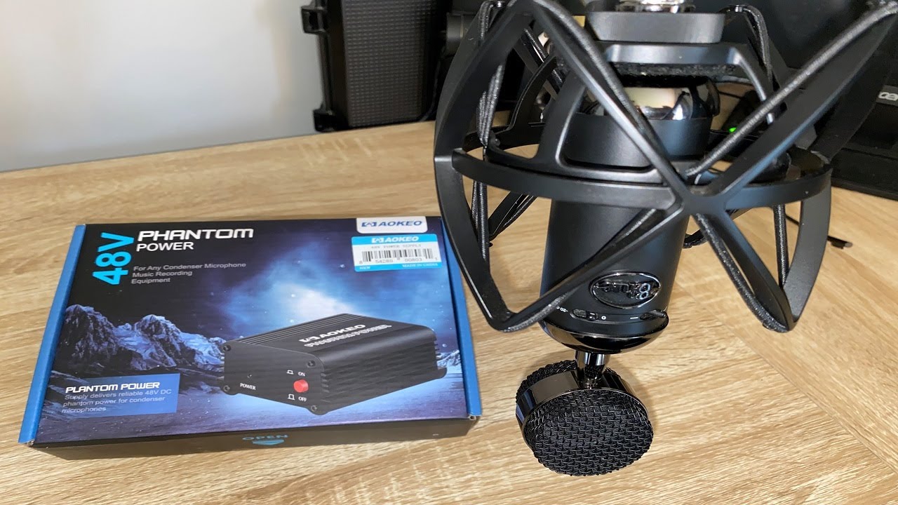 Audio 101: Connect A Condenser Microphone To Your Computer with Phantom ...