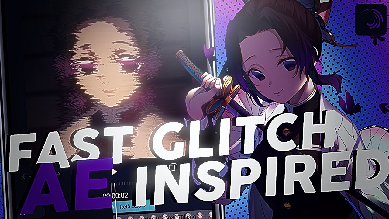 COMO FAZER FAST GLITCH INSPIRADO NO ADOBE EFFECTS NO SEU ALIGHT MOTION ...