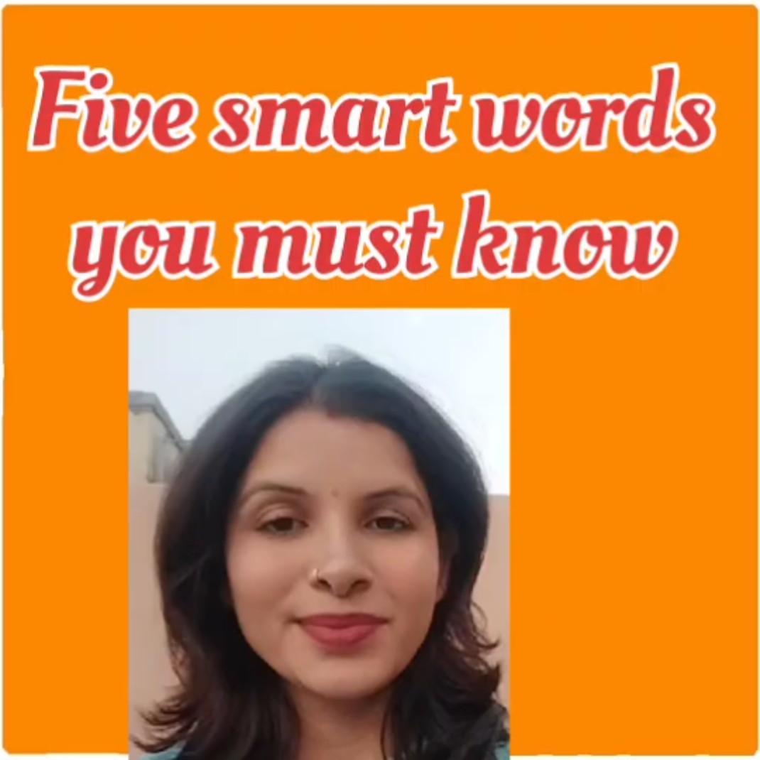 Five smart words you must know 👍😌 - YouTube