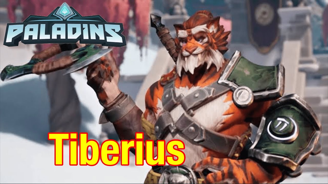 Paladins - Crouching Tiger, Hidden Dragon: Tiberius Gameplay! - YouTube