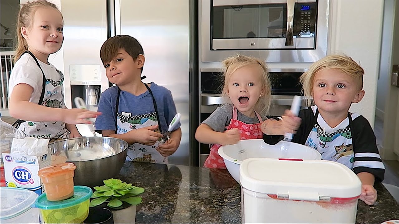 COOKING 🍩's WITH COOL KIDS! - YouTube