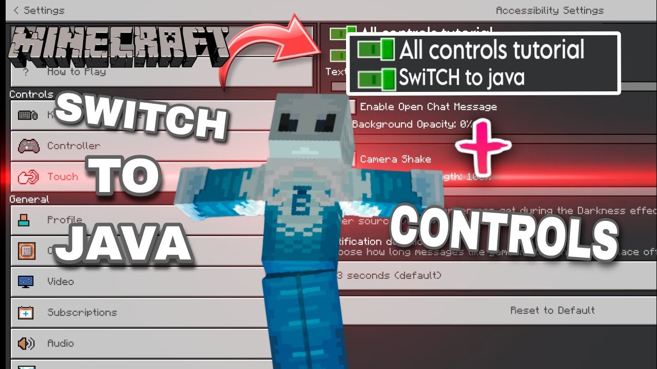 Unlock Java Edition in Minecraf Pocket Edition - Tutorial 2023 # ...
