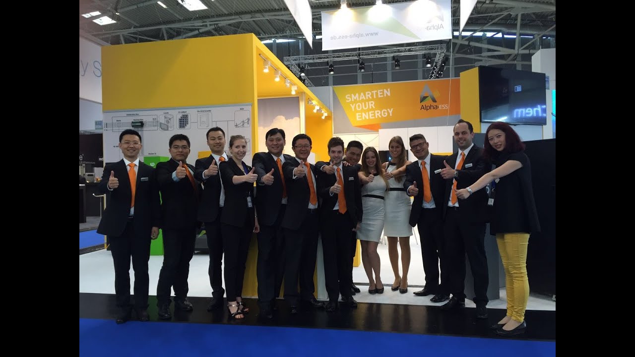 Alpha-ESS @ Intersolar Europe 2015 - YouTube