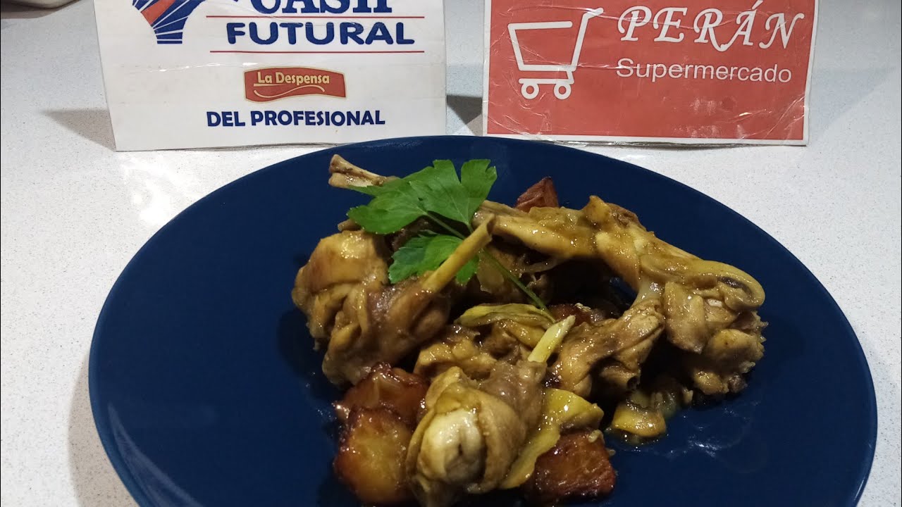 Conejo frito con patatas 😋😋😋 - YouTube