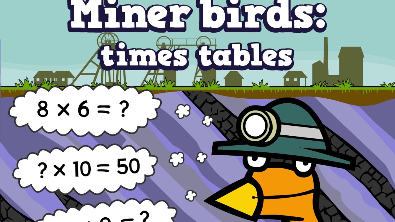 APP | Miner birds: times tables - YouTube