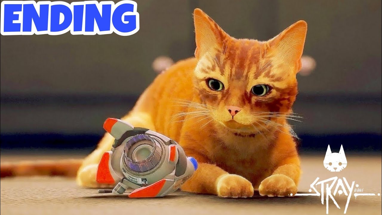 Stray Gameplay | Control Room | Stray Ending | Stray Gameplay No ...