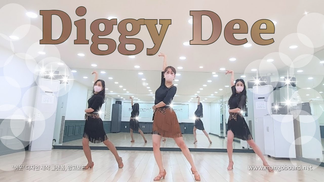 Diggy Dee Line Dance (Demo & Walkthrough) - YouTube