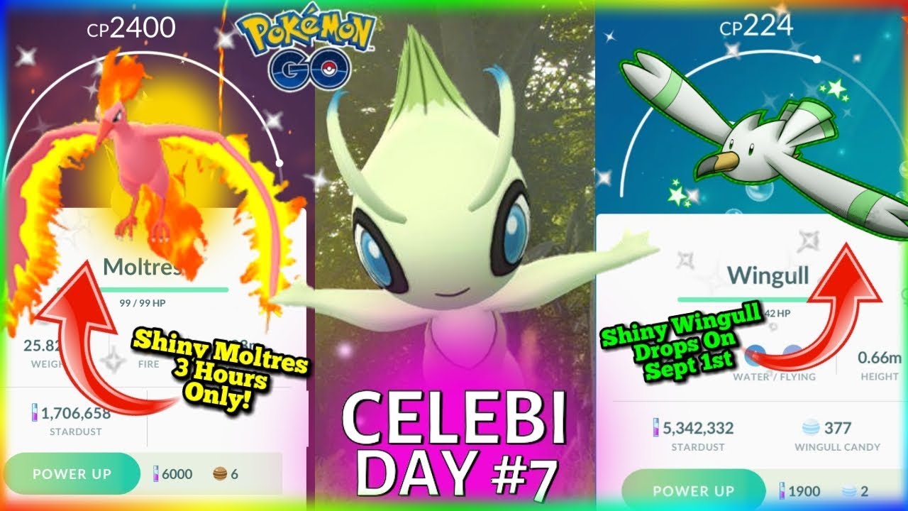 🚨 LiVE NOW 🚨 SHiNY WiNGULL - SHiNY MOLTRES ( News ) Celebi TODAY ...