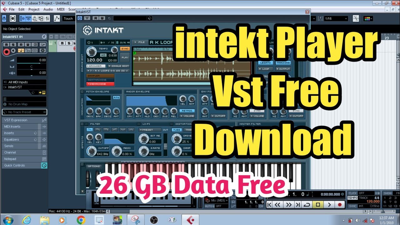 intekt Player Vst | 26 GB Library | Subscriber Gift 🎈 Free - YouTube