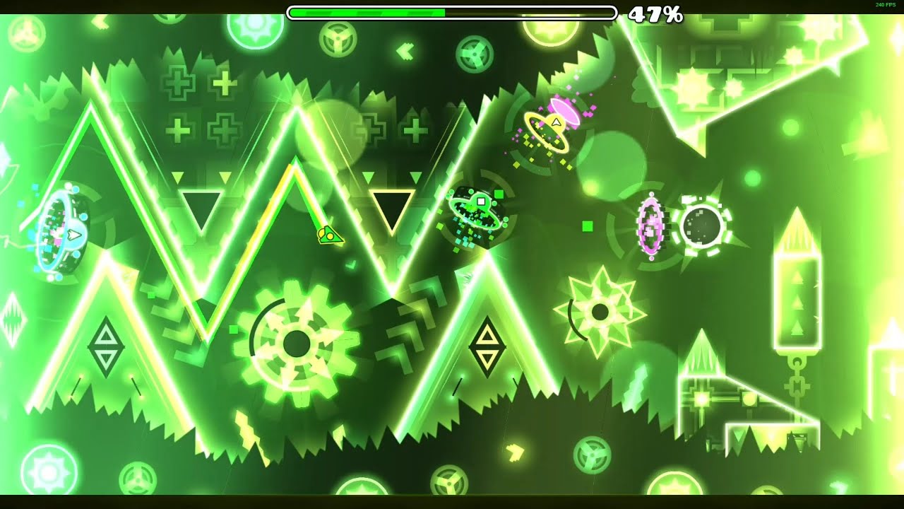 Geometry Dash - "Verdant Landscape" by: ItzNisha - YouTube