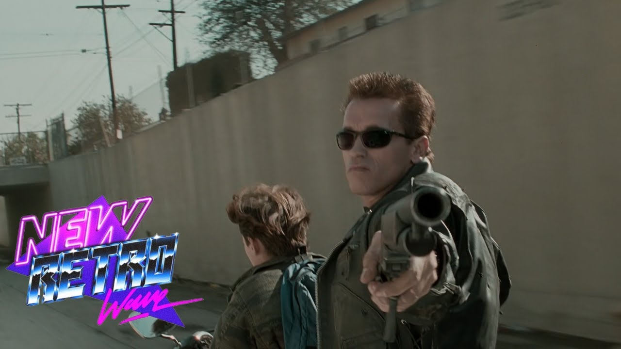 Truck-chase scene | Terminator Synthwave Edit - YouTube