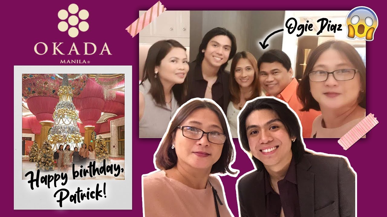 Vlogger Patrick Ramirez' Birthday at Okada! (w/ Manager Ogie 🤩) - YouTube