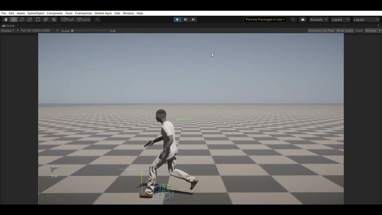 GTA style locomotion in Unity HDRP - YouTube