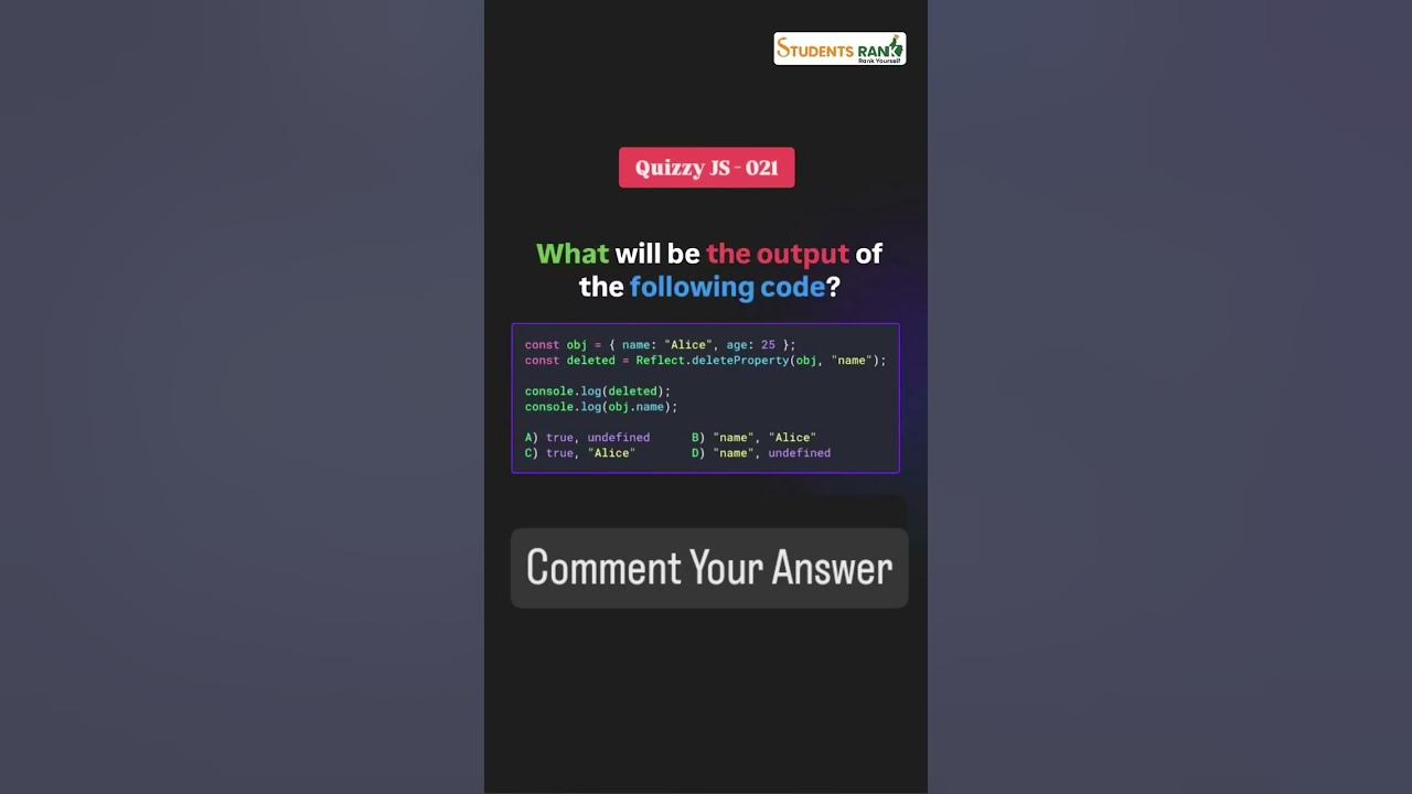 Think you can ace this JavaScript question Drop your answers below and let's see who's the ...