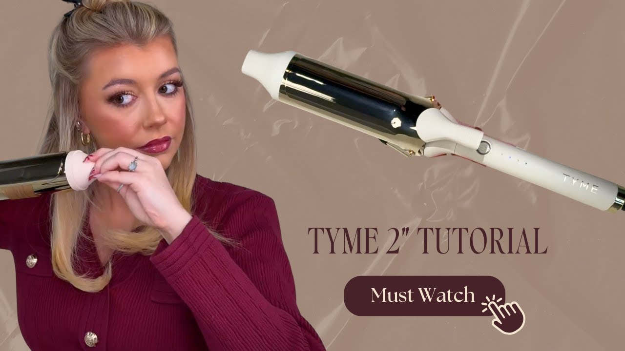 TYME 2" : CURLING IRON TUTORIAL - YouTube
