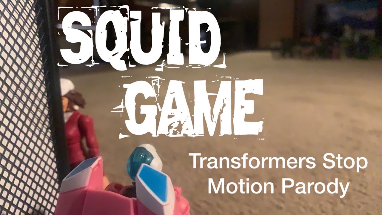 SQUID GAME | Transformers stop motion parody. - YouTube