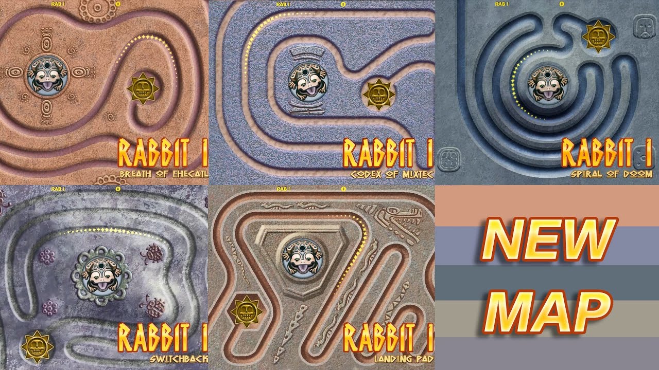 zuma deluxe，new map，play for free - YouTube