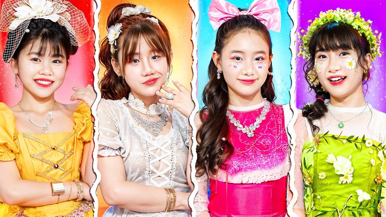 Rich Vs Poor Vs Giga Rich Vs Normal Girl At The Ball! Who Will Be Prom ...