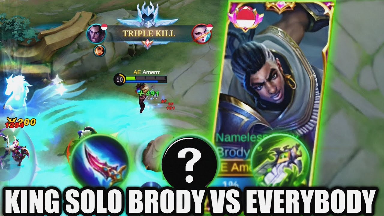 TUTORIAL ROTASI BRODY 2023 PAKE BUILD TOP 1 BRODY, ITEM BRODY TOP 1 ...